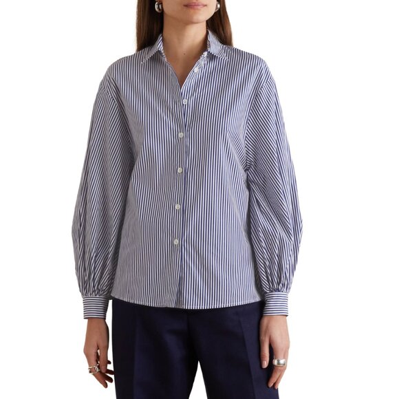 Carol Horn | Tops | Vintage Carol Horn Balloon Barrel Sleeve Cotton Top ...
